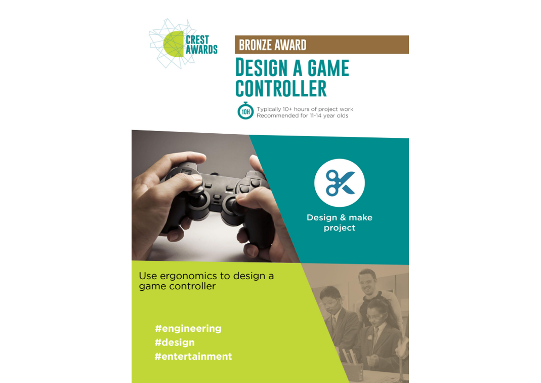 CREST Bronze Design a game controller | CREST Awards