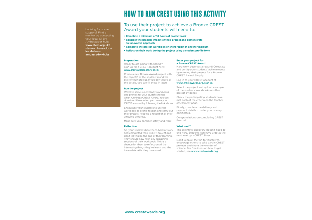 CREST Bronze Design a game controller | CREST Awards