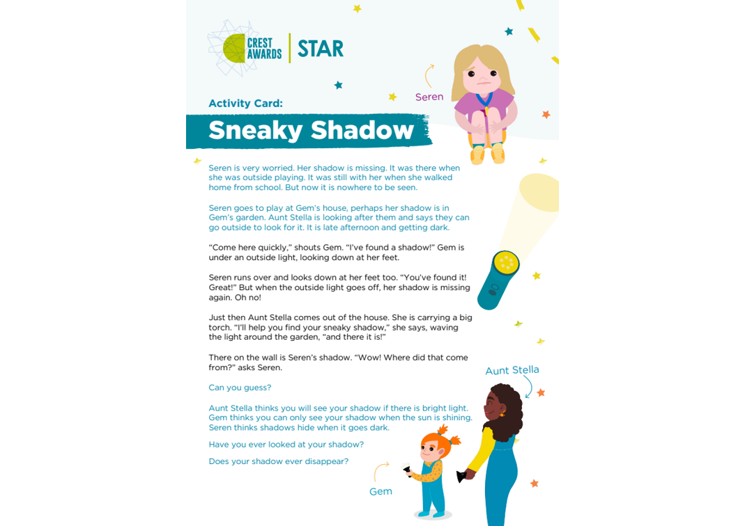 CREST Star Sneaky Shadow | CREST Awards
