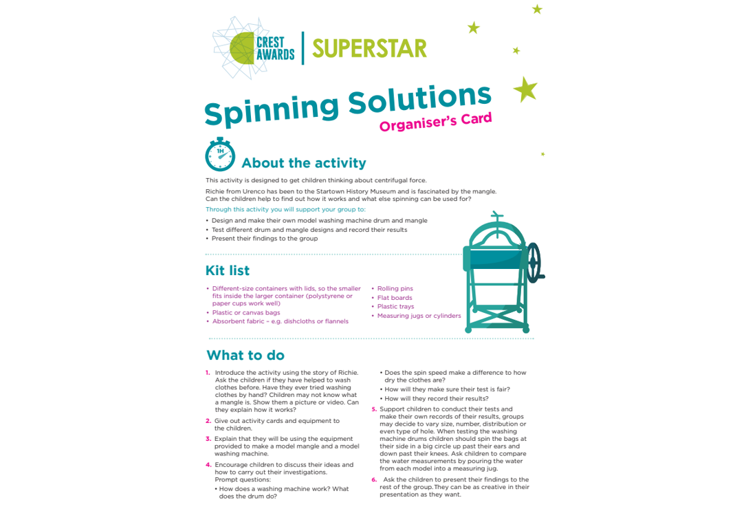 CREST SuperStar Spinning Solutions | CREST Awards