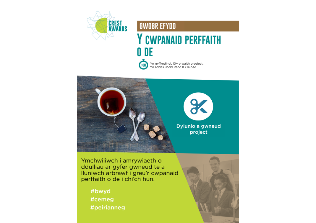 CREST Bronze The perfect cup of tea - Welsh language | CREST Awards