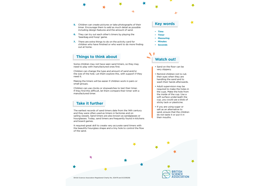 CREST Star Testing Timers | CREST Awards