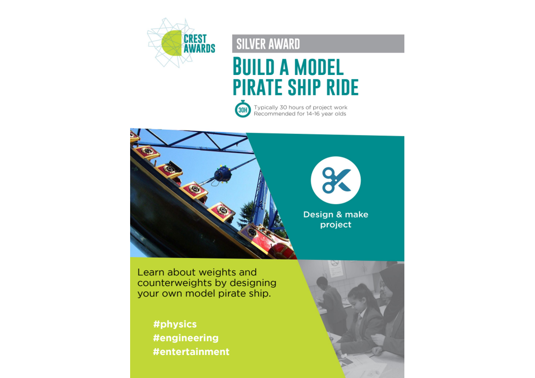CREST Silver Build a model pirate ship ride | CREST Awards