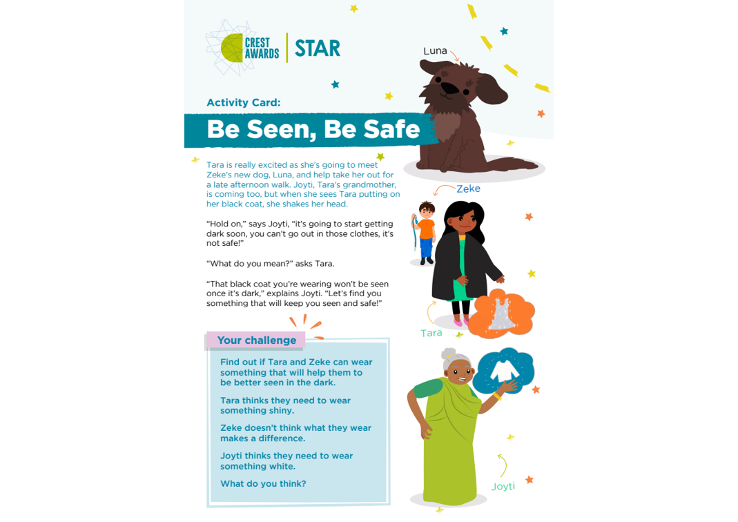 CREST Star Be Seen Be Safe | CREST Awards