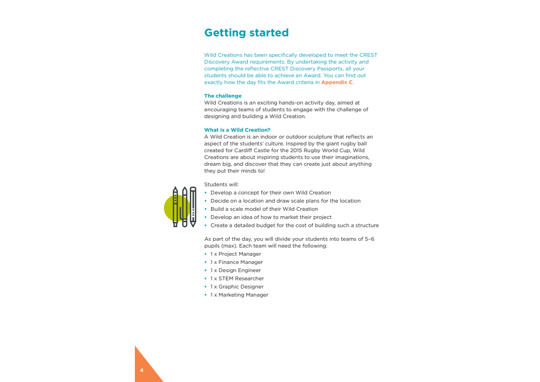CREST Discovery Wild Creations - teacher guide | CREST Awards
