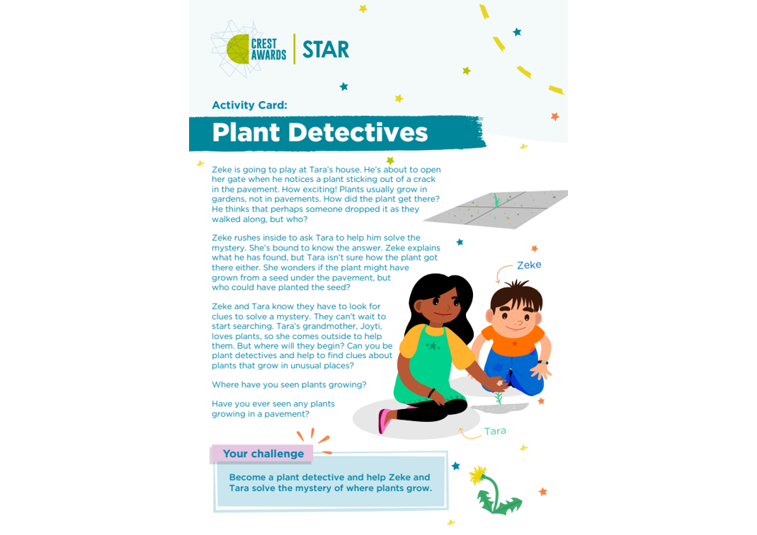 CREST Star Plant Detectives | CREST Awards