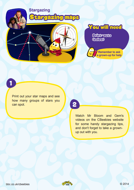 CREST Star for early years Earth and beyond - Constellation Counters ...
