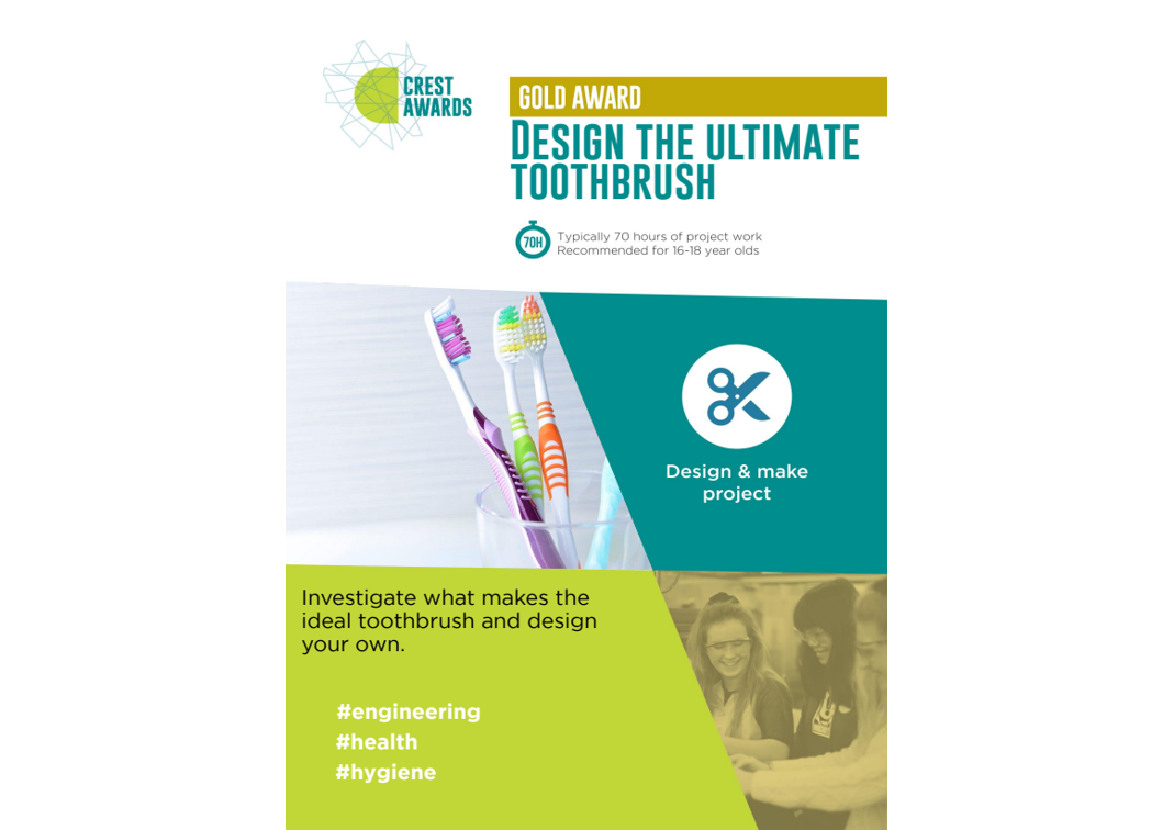 CREST Gold Design the ultimate toothbrush | CREST Awards