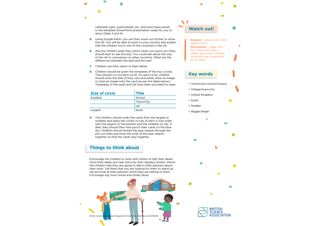 CREST Star for early years Earth and beyond | CREST Awards