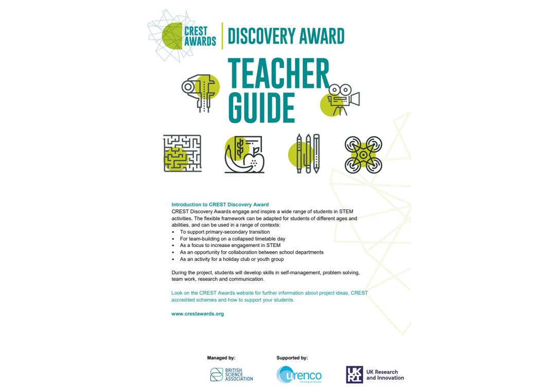 CREST Discovery teacher guide | CREST Awards