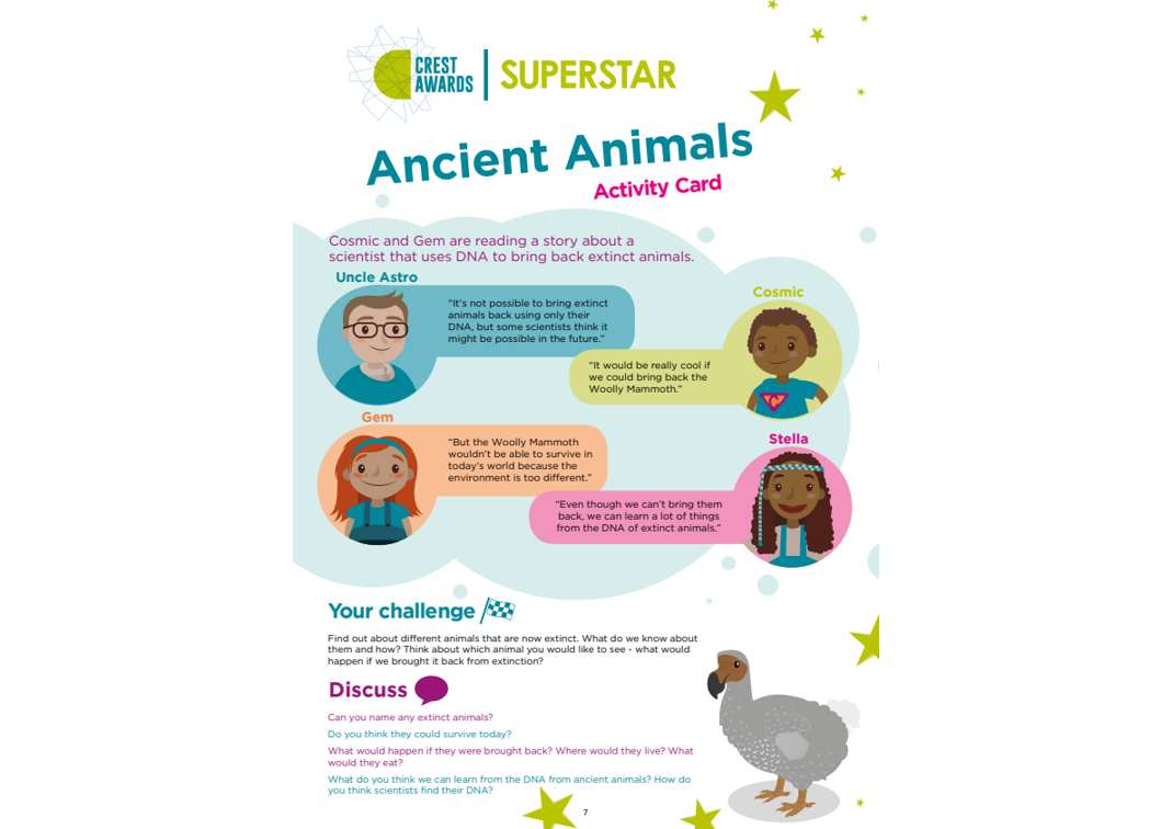 CREST SuperStar DNA and the World Around You Challenges | CREST Awards