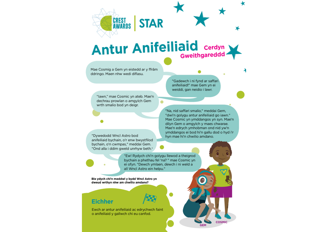 CREST Star Challenges Collection - Welsh language | CREST Awards