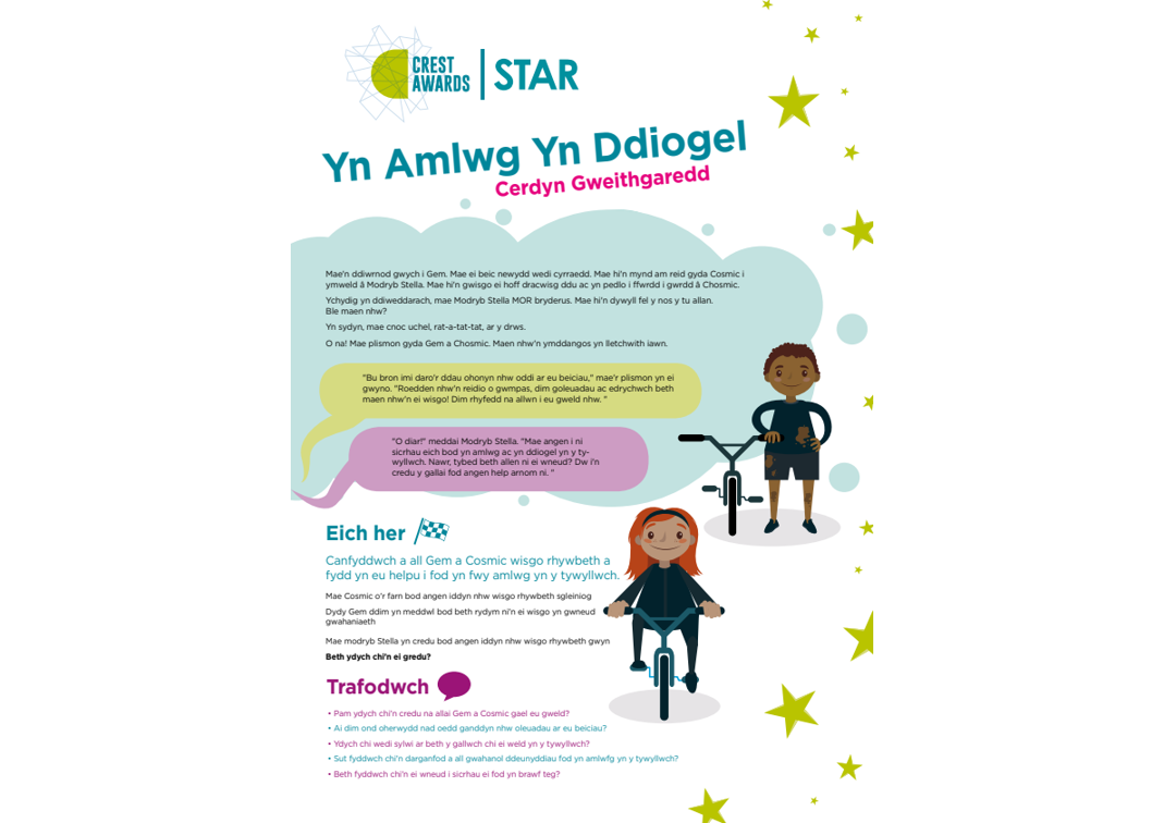 CREST Star Challenges Collection - Welsh language | CREST Awards