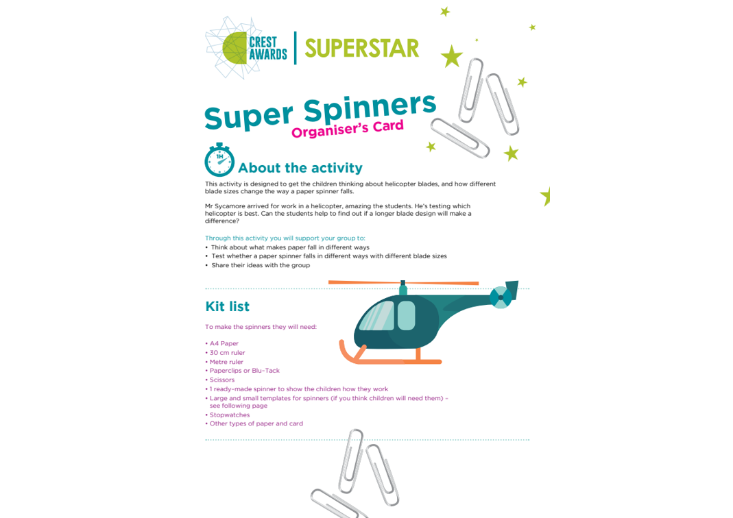 CREST SuperStar Super Spinners | CREST Awards