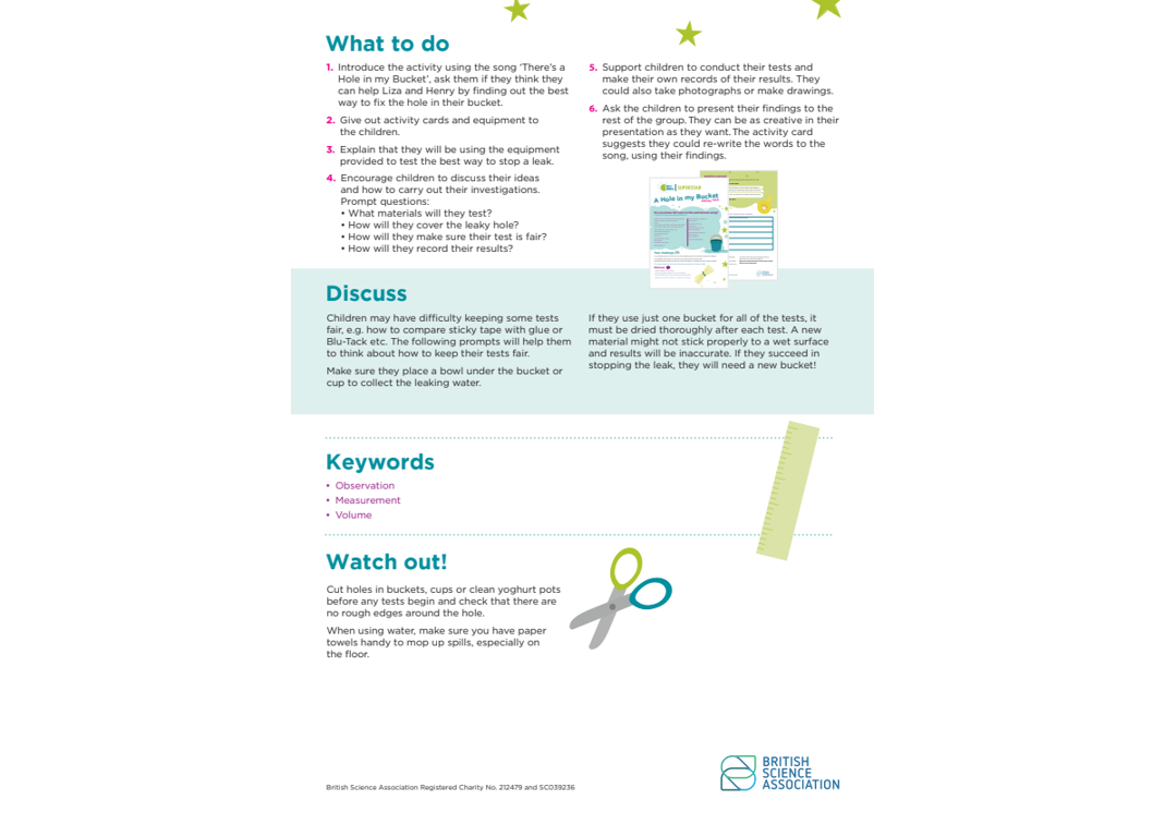 CREST SuperStar A Hole in my Bucket | CREST Awards